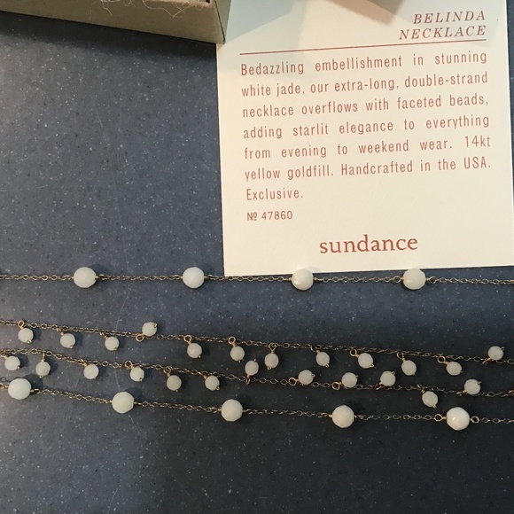 Sundance | Jewelry | New Sundance Belinda Double Strand Necklace White ...